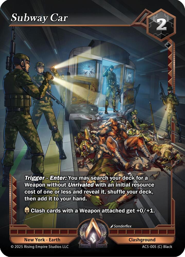 Subway Car - Equilibrium - Alpha Clash - TCGplayer.com