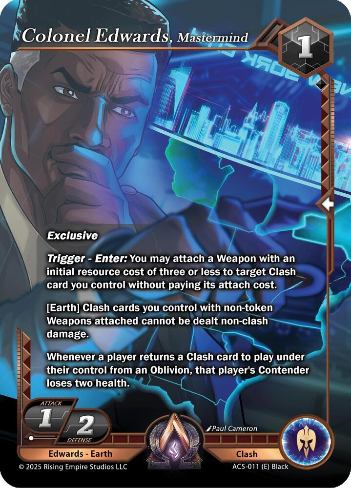 Colonel Edwards, Mastermind - Equilibrium - Alpha Clash - TCGplayer.com