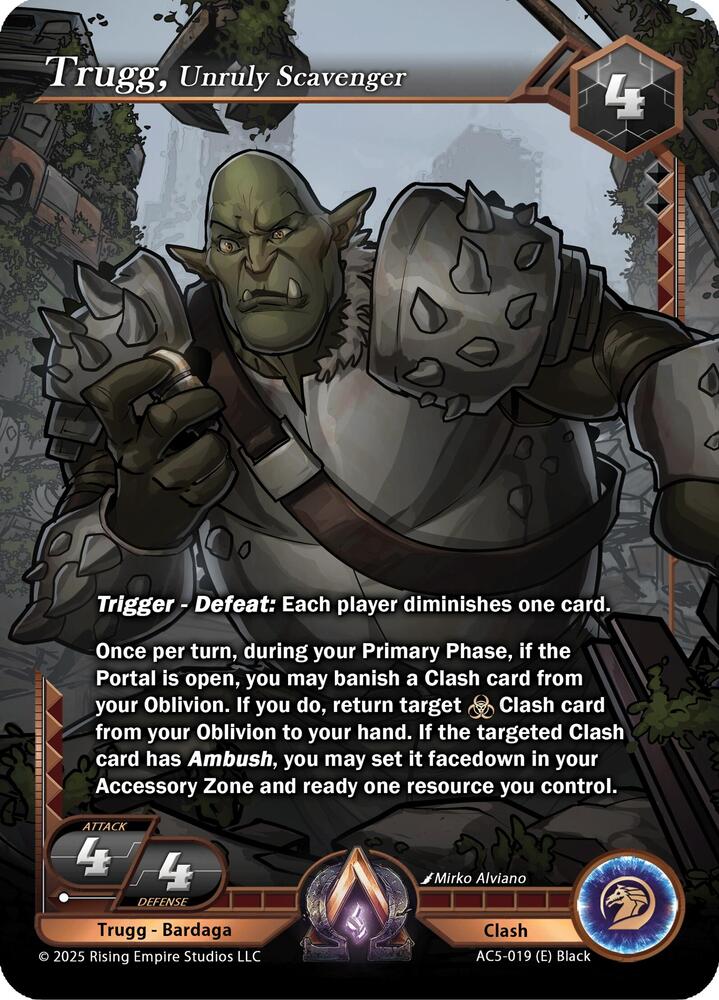 Trugg, Unruly Scavenger - Equilibrium - Alpha Clash - TCGplayer.com