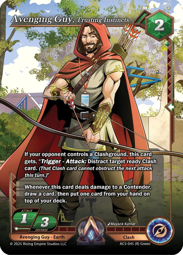 Avenging Guy, Trusting Instincts - Equilibrium - Alpha Clash