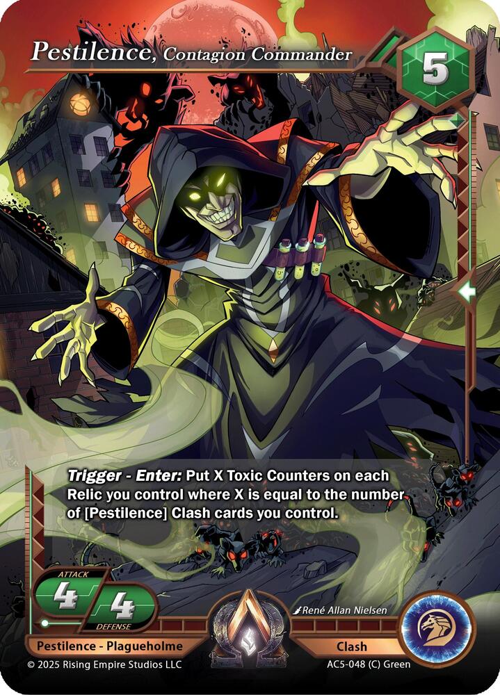 Pestilence, Contagion Commander - Equilibrium - Alpha Clash - TCGplayer.com