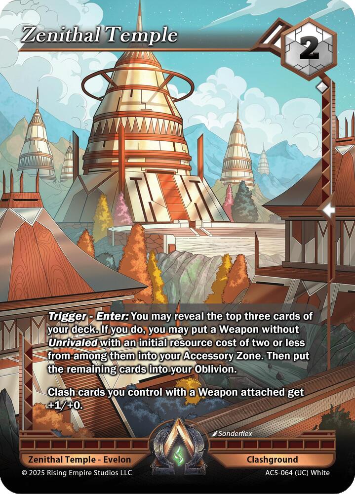 Zenithal Temple - Equilibrium - Alpha Clash - TCGplayer.com