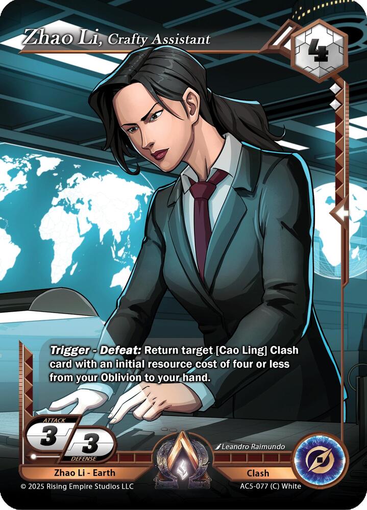 Zhao Li, Crafty Assistant - Equilibrium - Alpha Clash - TCGplayer.com