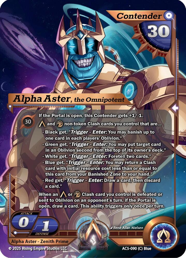 Alpha Aster, the Omnipotent - Equilibrium - Alpha Clash - TCGplayer.com