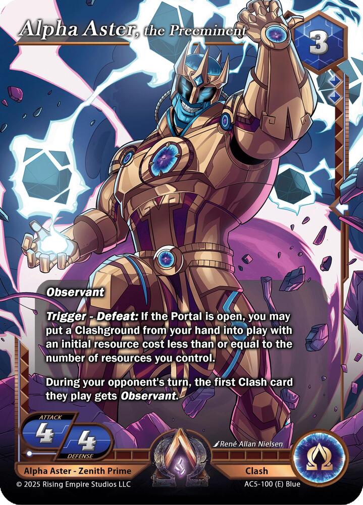 Alpha Aster, the Preeminent - Equilibrium - Alpha Clash - TCGplayer.com