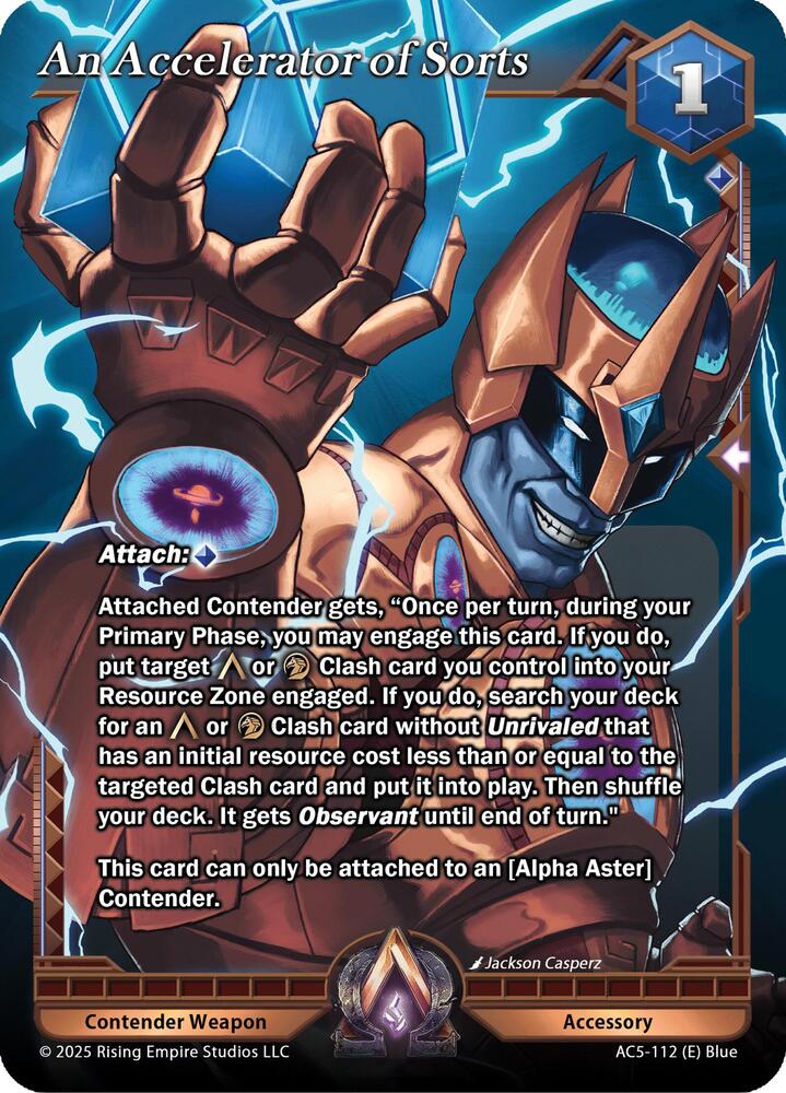 An Accelerator of Sorts - Equilibrium - Alpha Clash - TCGplayer.com