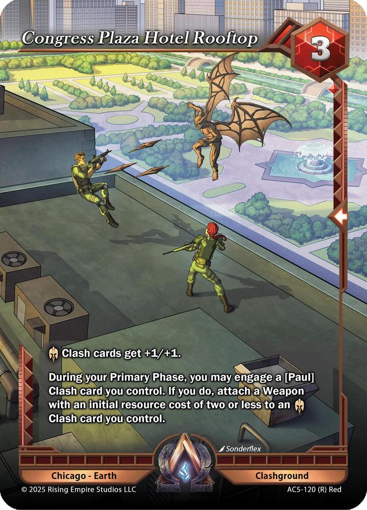 Congress Plaza Hotel Rooftop - Equilibrium - Alpha Clash