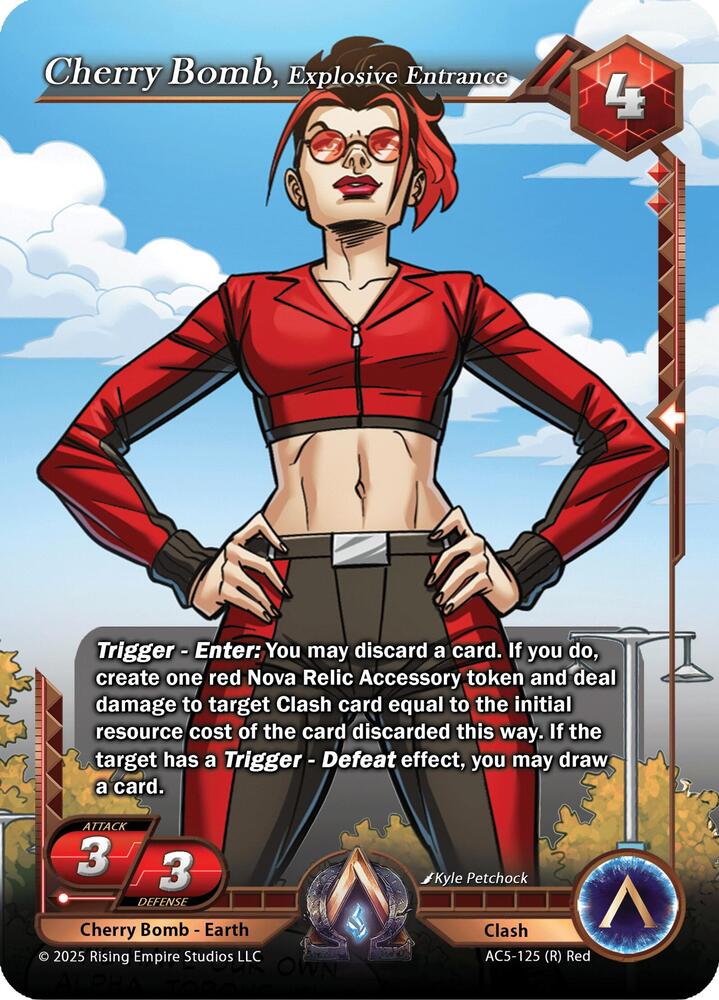 Cherry Bomb, Explosive Entrance - Equilibrium - Alpha Clash - TCGplayer.com