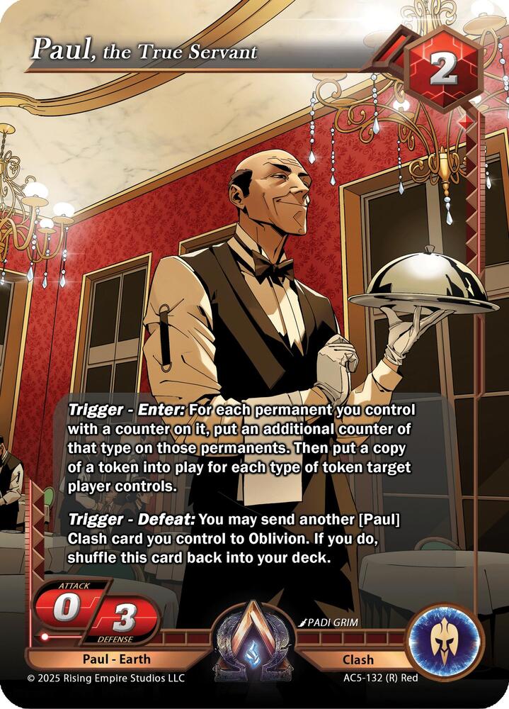 Paul, the True Servant - Equilibrium - Alpha Clash - TCGplayer.com