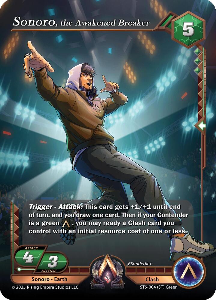 Sonoro, the Awakened Breaker - Equilibrium - Alpha Clash - TCGplayer.com