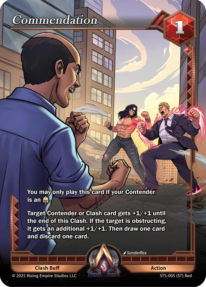 Commendation (Starter Rare) - Equilibrium - Alpha Clash - TCGplayer.com