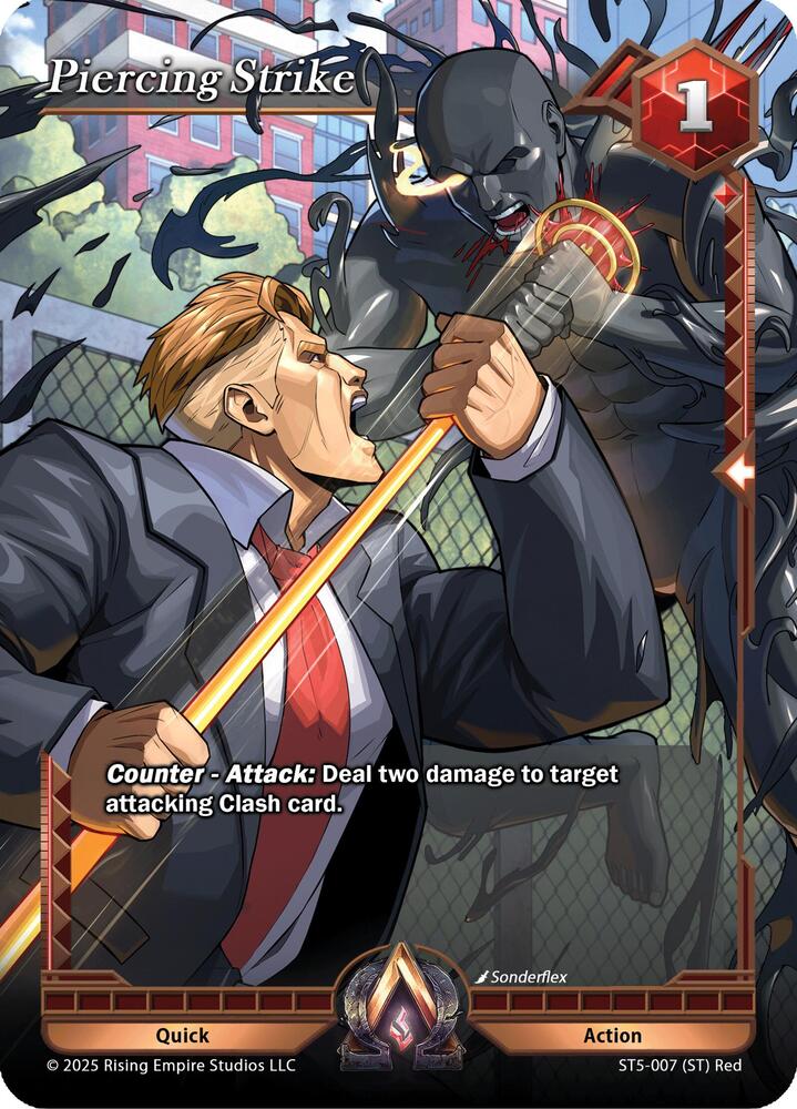 Piercing Strike - Equilibrium - Alpha Clash - TCGplayer.com