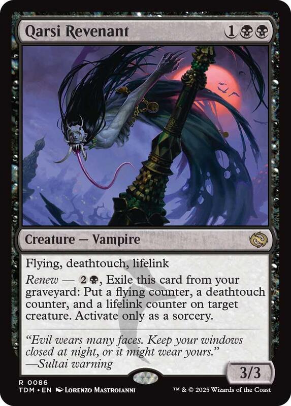 Qarsi Revenant - Tarkir: Dragonstorm - Magic: The Gathering - TCGplayer.com
