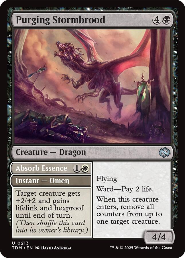 Purging Stormbrood - Tarkir: Dragonstorm - Magic: The Gathering ...