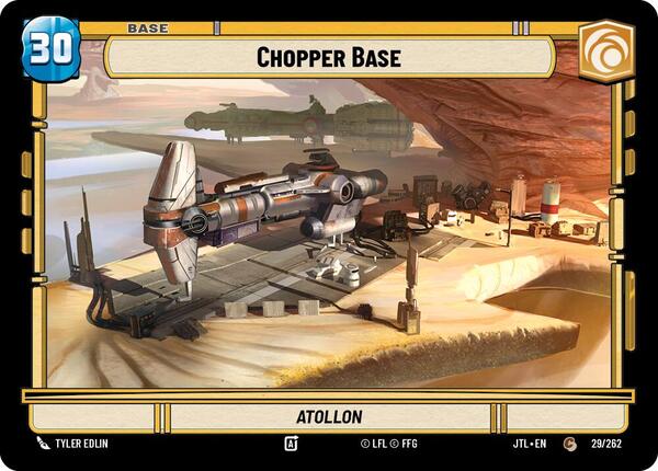 Chopper Base // Experience - Jump to Lightspeed - Star Wars: Unlimited ...