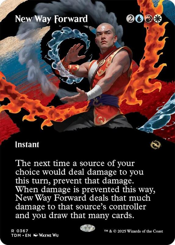 New Way Forward (Borderless) - Tarkir: Dragonstorm - Magic: The ...