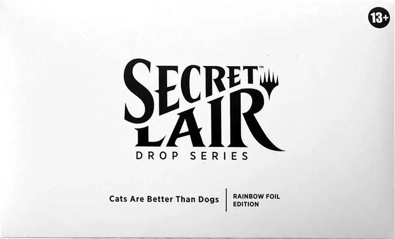 Secret Lair Drop: Cats Are Better Than Dogs - Rainbow Foil Edition ...