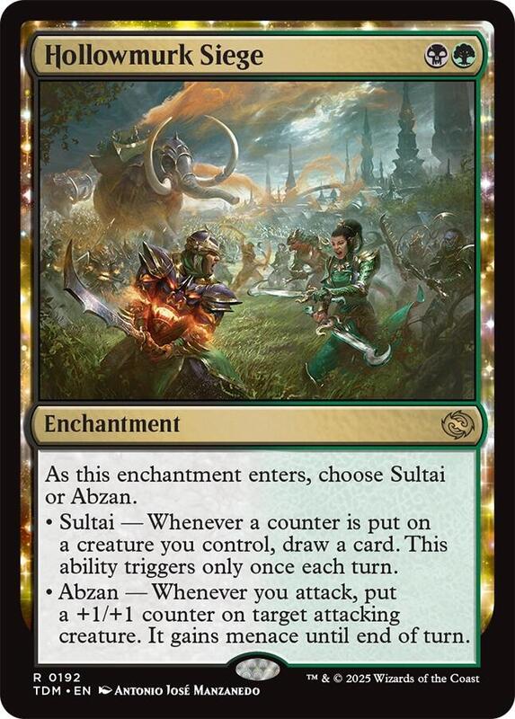 Hollowmurk Siege - Tarkir: Dragonstorm - Magic: The Gathering ...