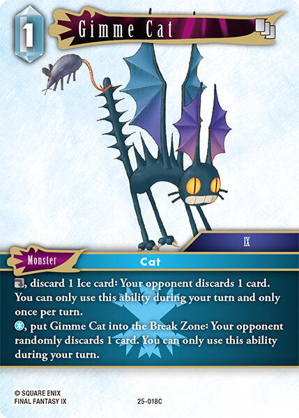 Gimme Cat - Tears of the Planet - Final Fantasy TCG - TCGplayer.com