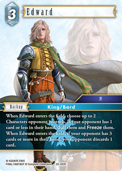 Edward - Tears of the Planet - Final Fantasy TCG - TCGplayer.com