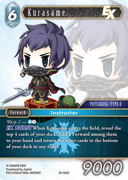 Kurasame EX - Tears of the Planet - Final Fantasy TCG - TCGplayer.com