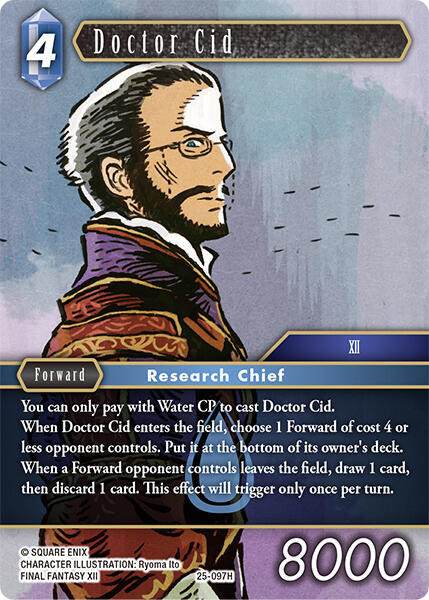 Doctor Cid - Tears of the Planet - Final Fantasy TCG - TCGplayer.com
