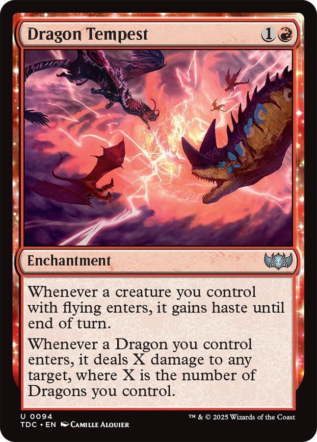 Dragon Tempest - Commander: Tarkir: Dragonstorm - Magic: The Gathering ...