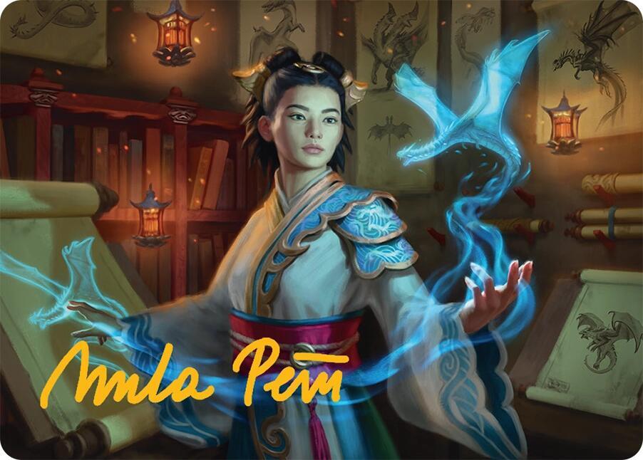 Dragonologist Art Card (6/54) (Gold-Stamped Signature) - Art Series ...