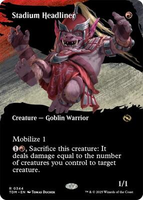 Stadium Headliner (Borderless) - Tarkir: Dragonstorm - Magic: The ...