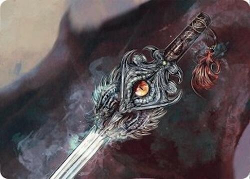 Dragonfire Blade Art Card (40/54) - Art Series: Tarkir: Dragonstorm ...