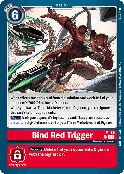 Bind Red Trigger (Store Tournament 2025 Vol.2 Participation Pack ...