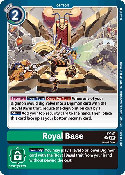 Royal Base (Store Tournament 2025 Vol.2 Participation Pack) - Digimon ...
