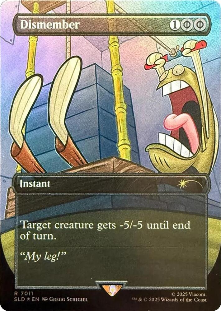 Dismember (7011) (Rainbow Foil) - Secret Lair Drop Series - Magic: The Gathering - TCGplayer.com