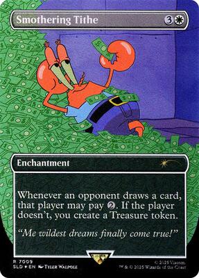 Smothering Tithe (7009) (Rainbow Foil) - Secret Lair Drop Series - Magic: The Gathering ...