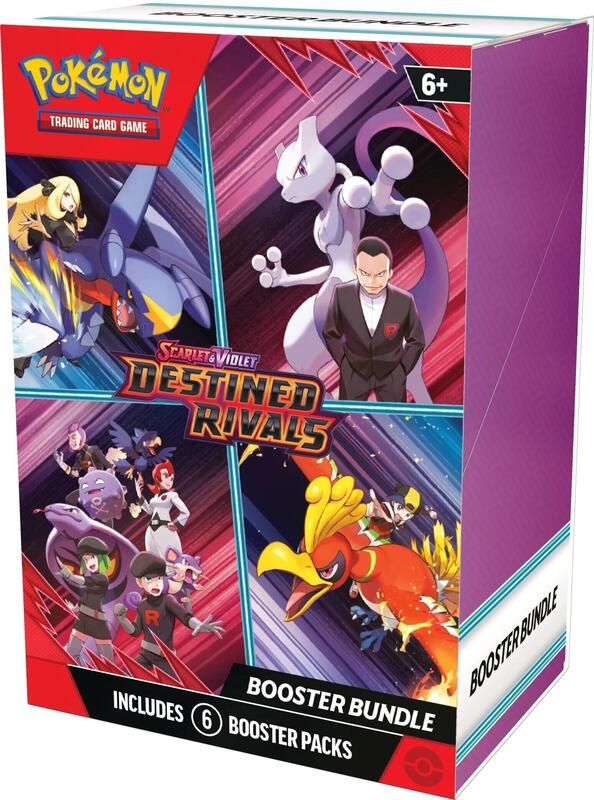Destined Rivals Booster Bundle - SV10: Destined Rivals - Pokemon ...