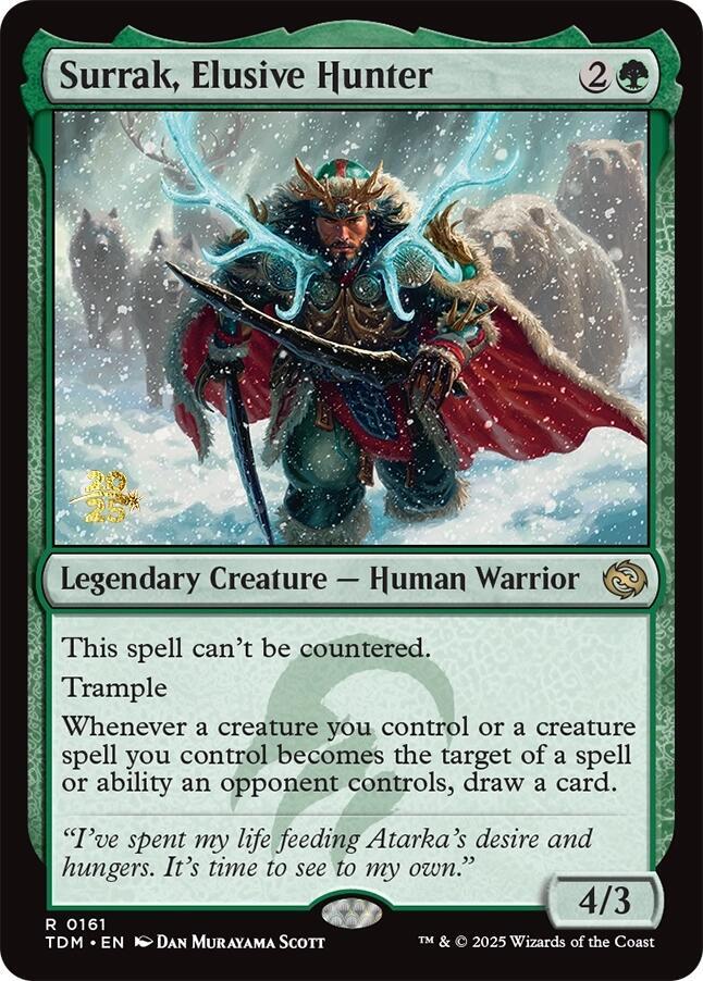 Surrak, Elusive Hunter - Prerelease Cards - Magic: The Gathering ...