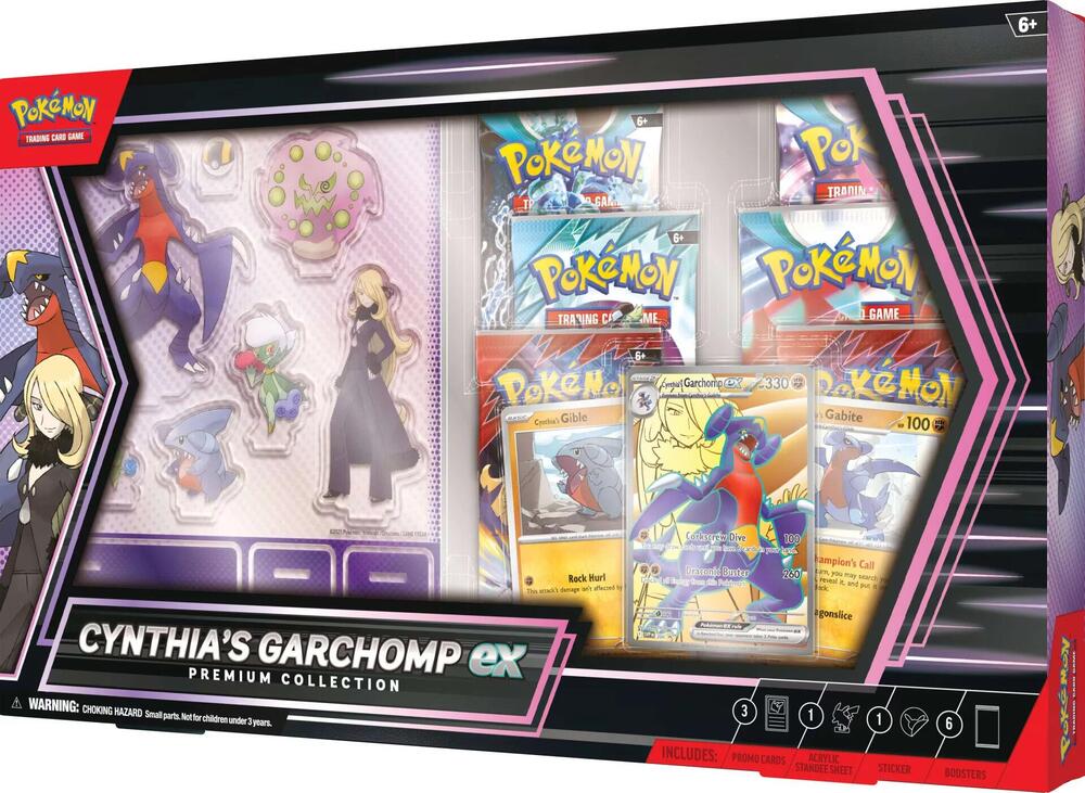 Cynthia's Garchomp ex Premium Collection - Miscellaneous Cards ...