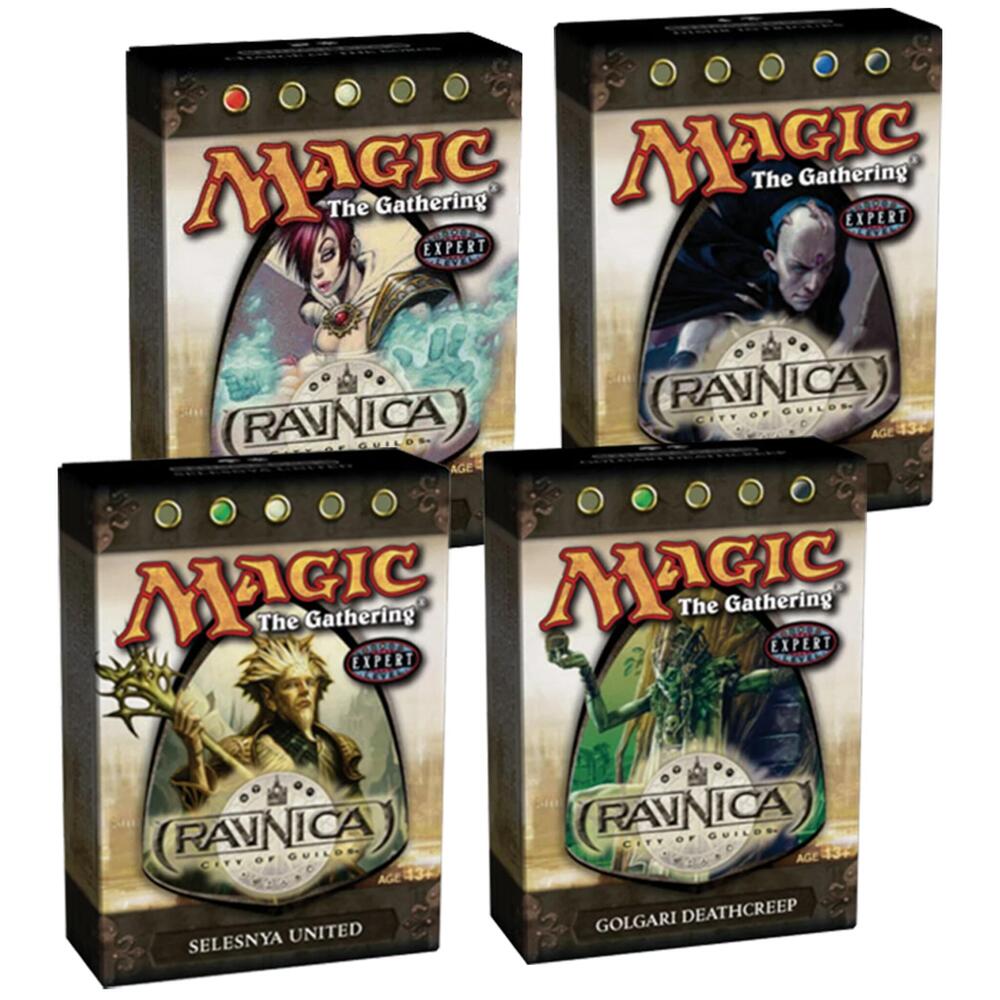 Ravnica Theme Decks [Set of 4] - Ravnica: City of Guilds - Magic: The ...