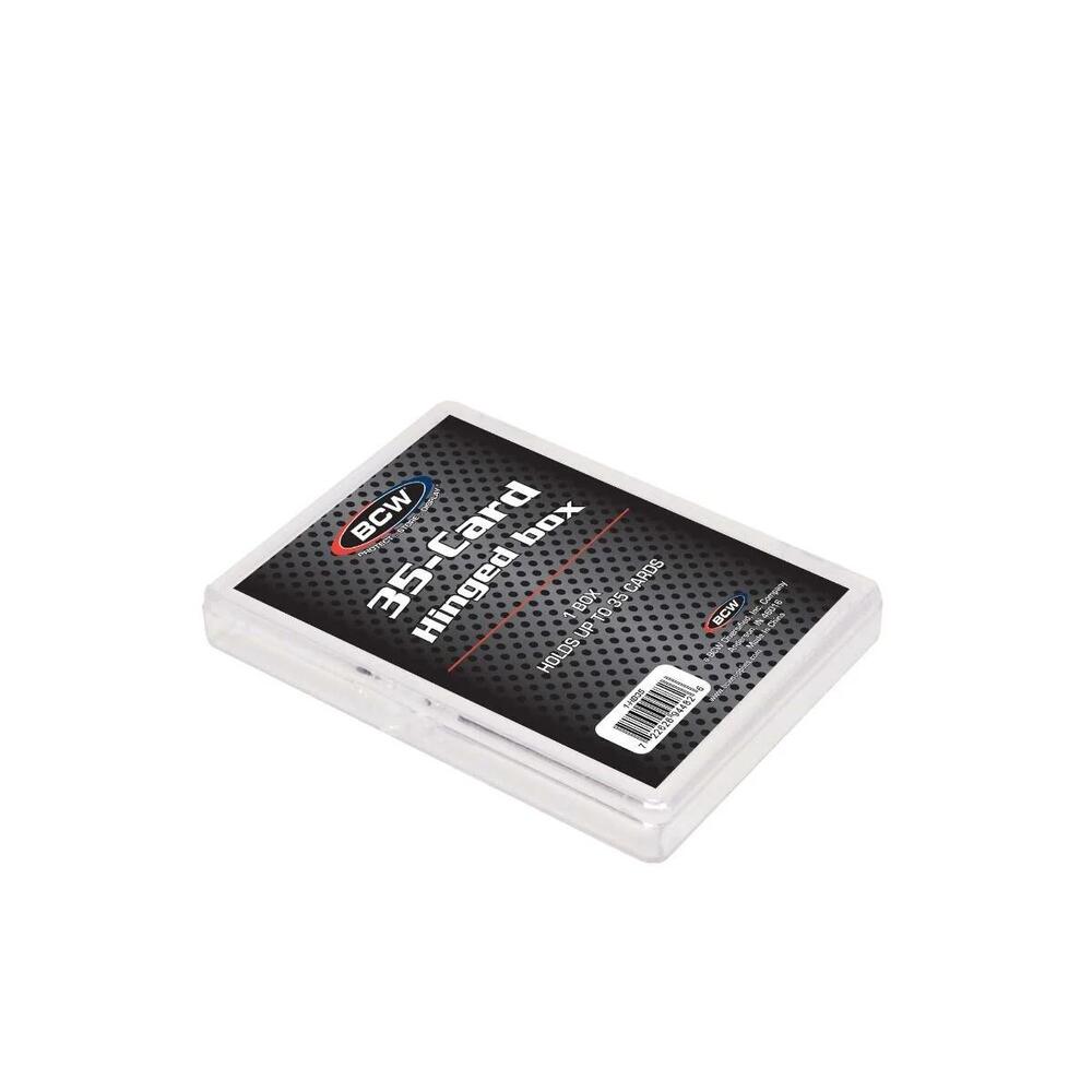 Hinged Trading Card Box - 35 Count - BCW Card Storage Boxes ...
