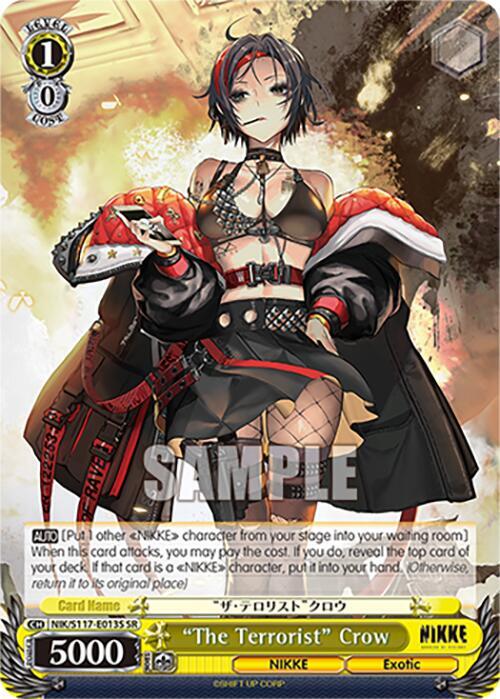 "The Terrorist" Crow (SR) - GODDESS OF VICTORY: NIKKE - Weiss Schwarz - TCGplayer.com