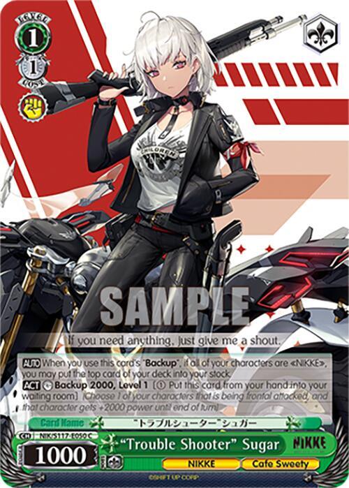 "Trouble Shooter" Sugar - GODDESS OF VICTORY: NIKKE - Weiss Schwarz ...
