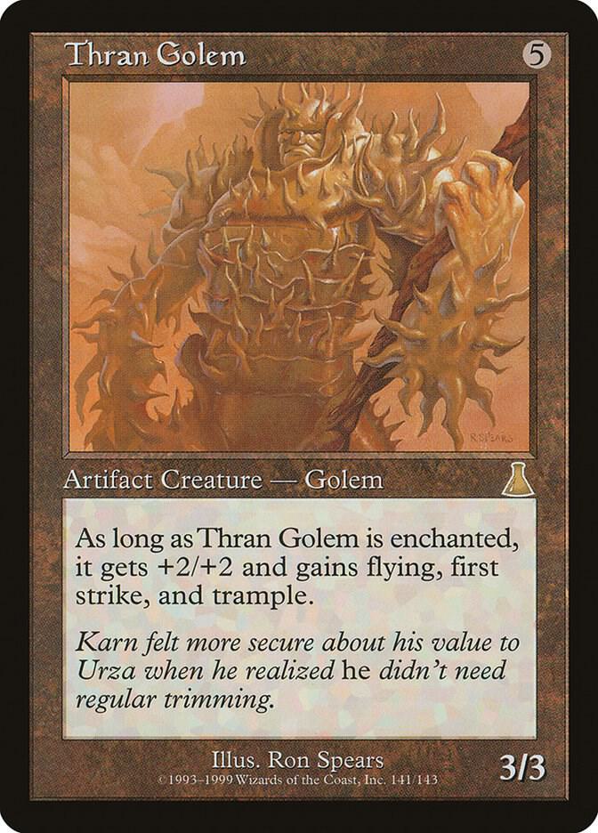Thran Golem - Urza's Destiny - Magic: The Gathering - TCGplayer.com