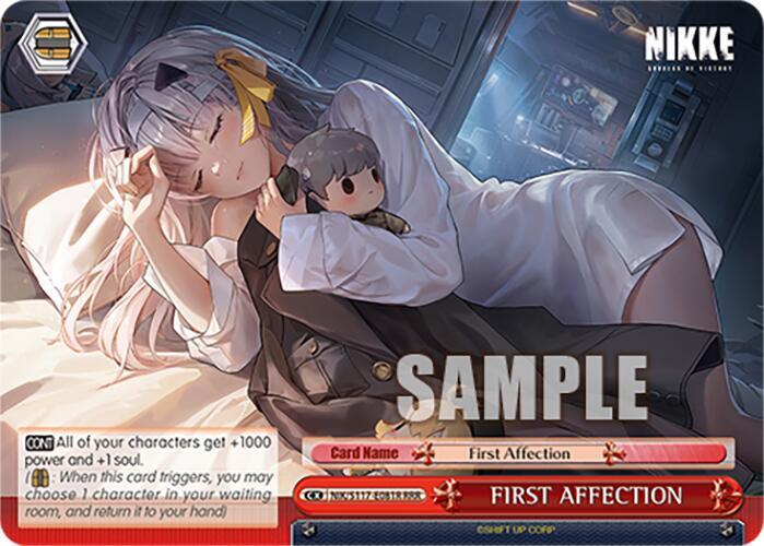 FIRST AFFECTION (RRR) - GODDESS OF VICTORY: NIKKE - Weiss Schwarz - TCGplayer.com
