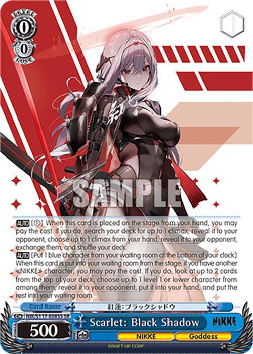 Scarlet: Black Shadow (SR) - GODDESS OF VICTORY: NIKKE - Weiss Schwarz - TCGplayer.com