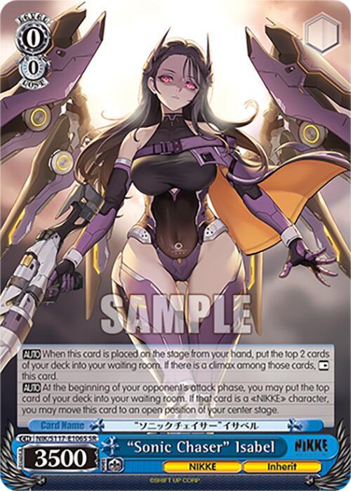 "Sonic Chaser" Isabel (SR) - GODDESS OF VICTORY: NIKKE - Weiss Schwarz - TCGplayer.com