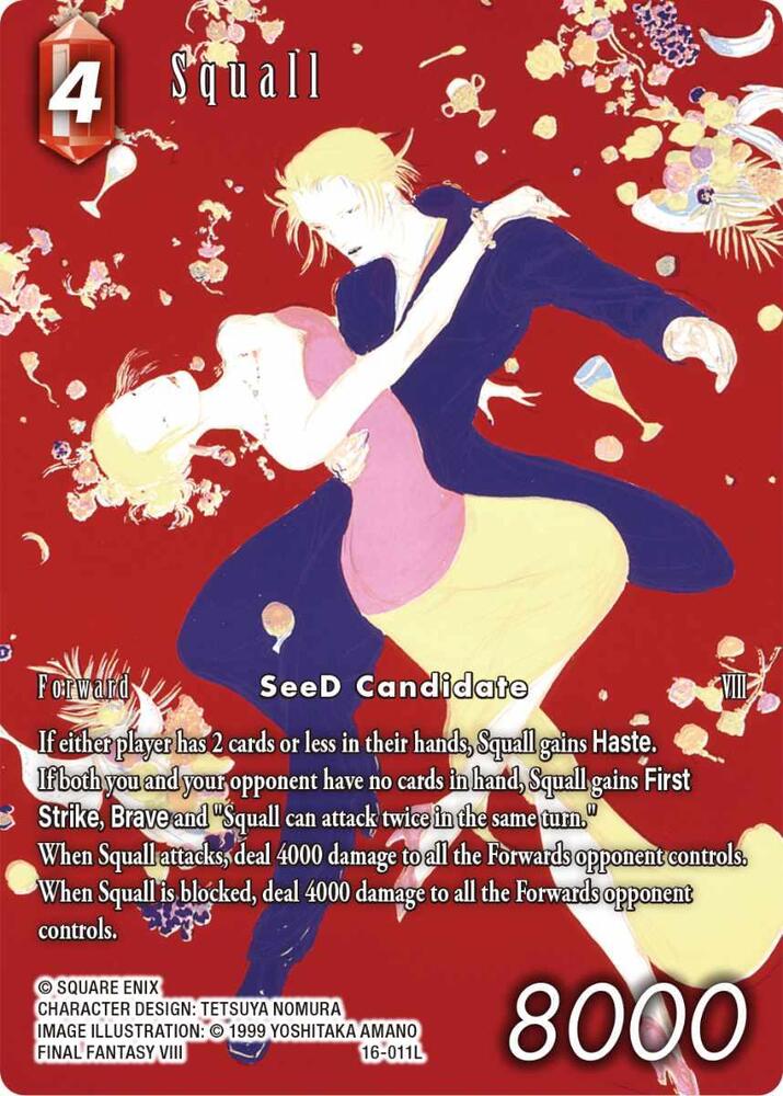 Squall (Full Art) - Tears of the Planet - Final Fantasy TCG - TCGplayer.com