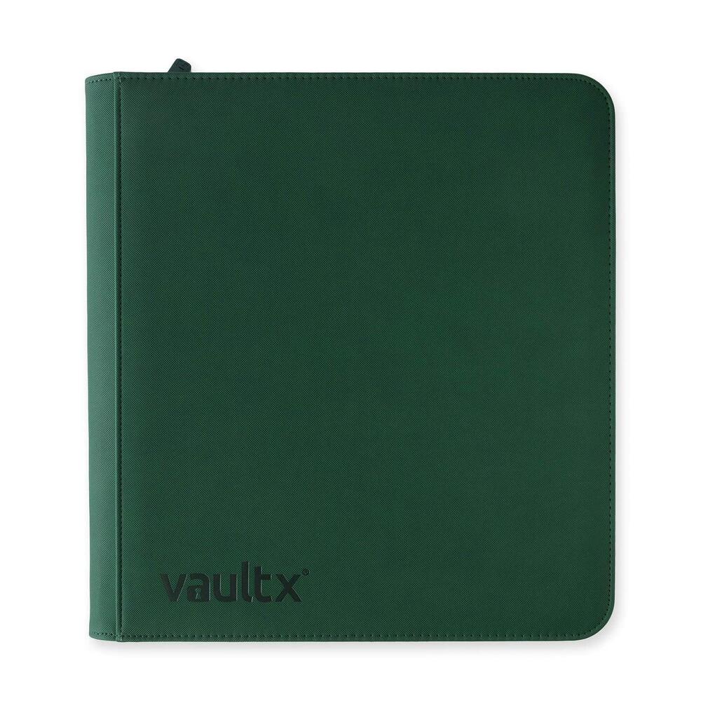 Vault X Zip Binder XL Exo-Tec - Green 12 Pocket - Vault X Card Binders ...