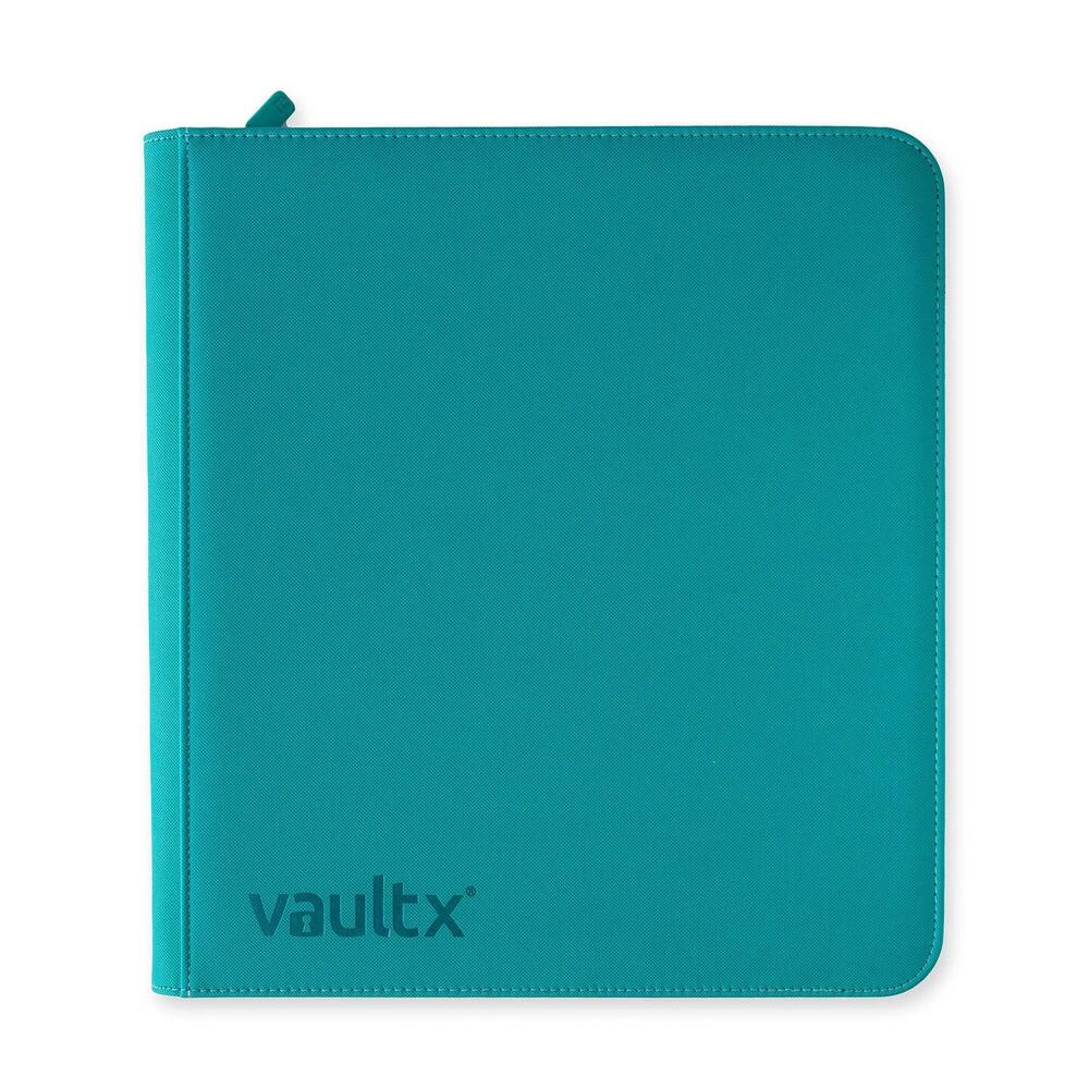 Vault X Zip Binder XL Exo-Tec - Teal 12 Pocket - Vault X Card Binders - Storage Albums ...