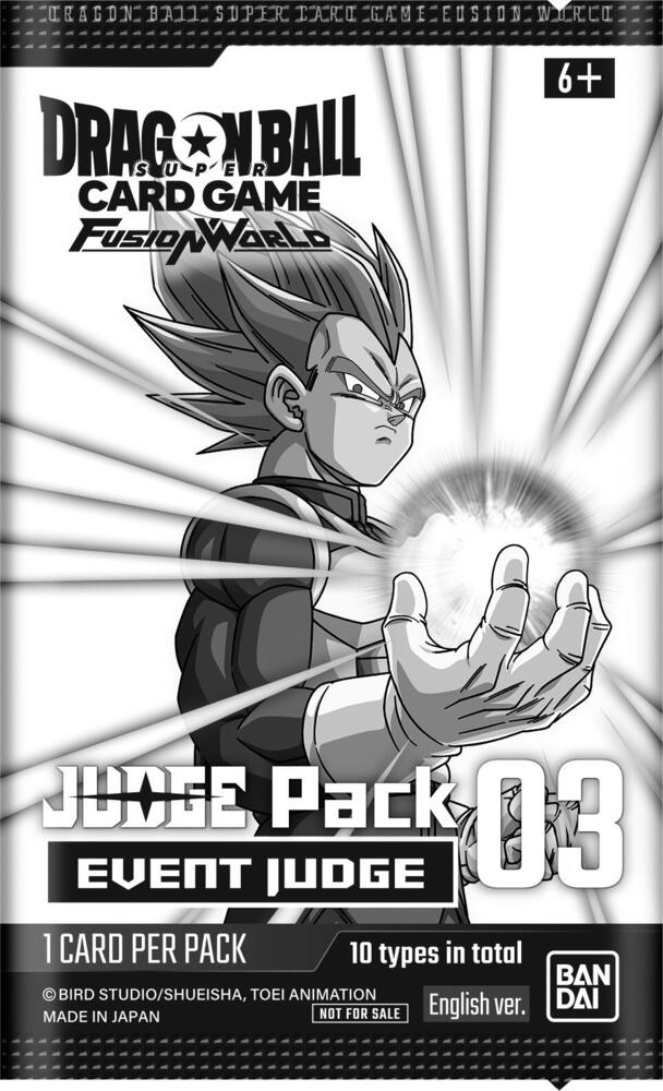 Judge Pack (Event Judge) 03 - Tournament and Championship Promos - Dragon Ball Super: Fusion ...