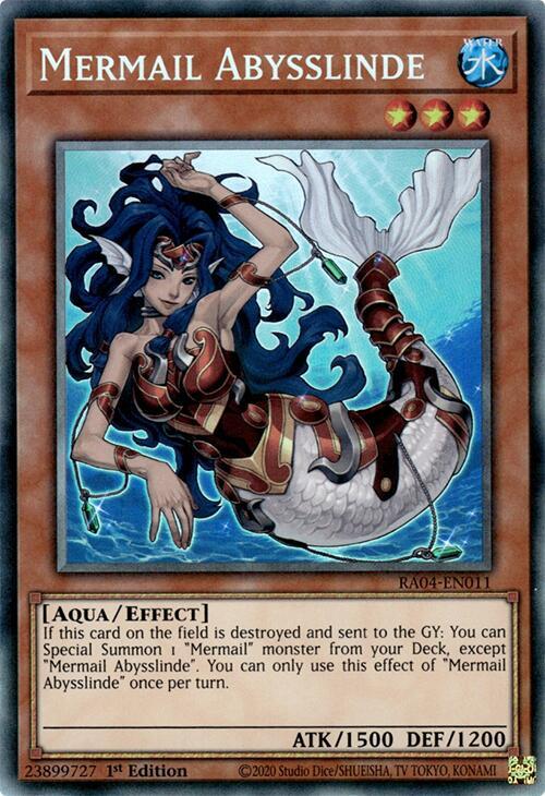 Mermail Abysslinde (PCR) - Quarter Century Stampede - YuGiOh ...